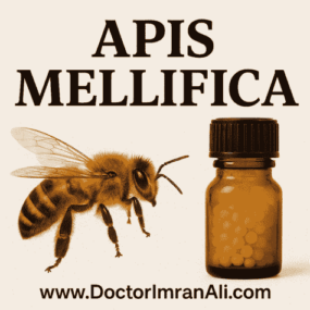 Apis Mellifica Homeopathic Remedy – Complete Guide to Uses, Symptoms & Benefits | DoctorImranAli.com
